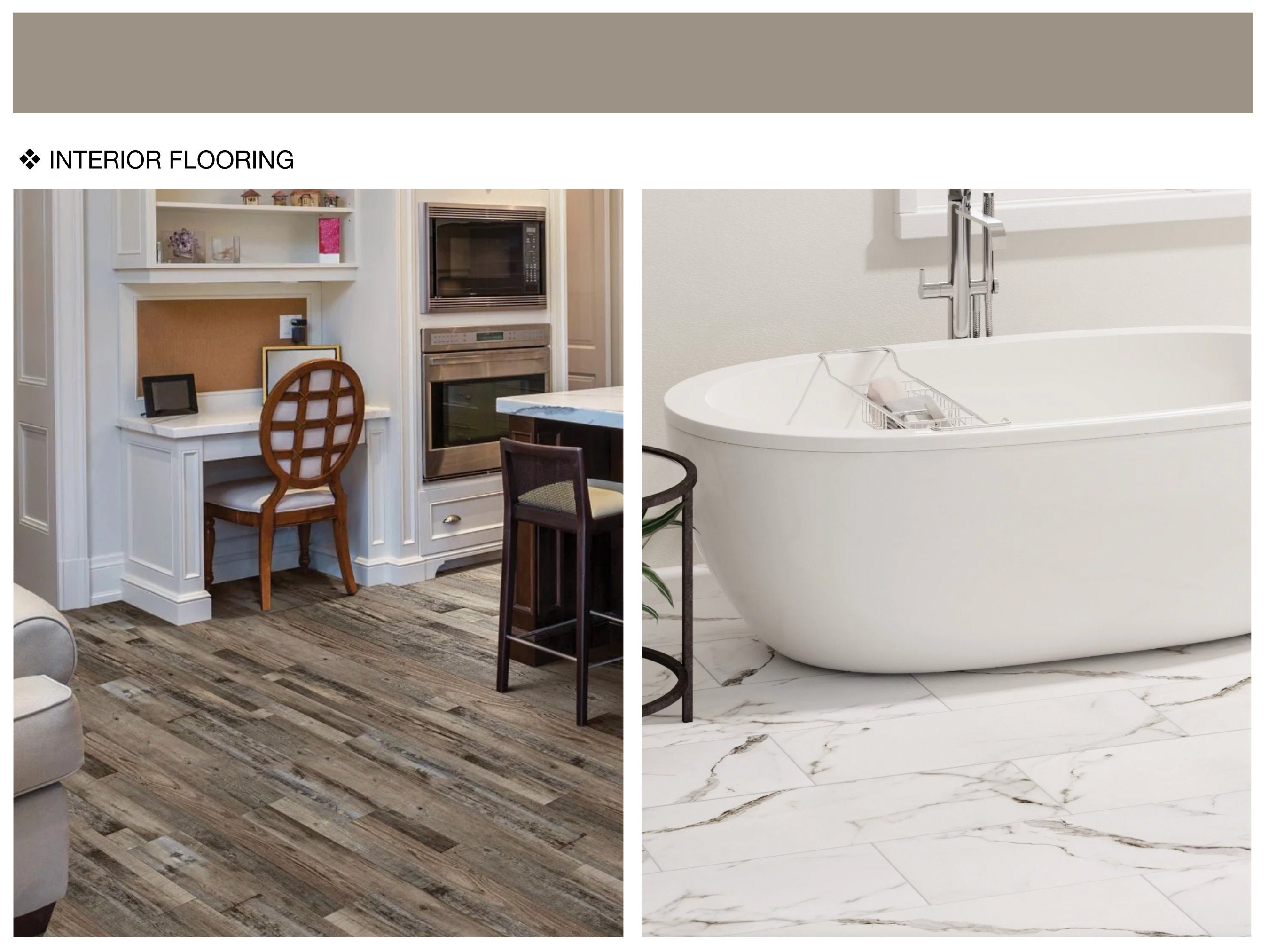 Materials List Template, Mood Board, Interior Design List, Kitchen ...