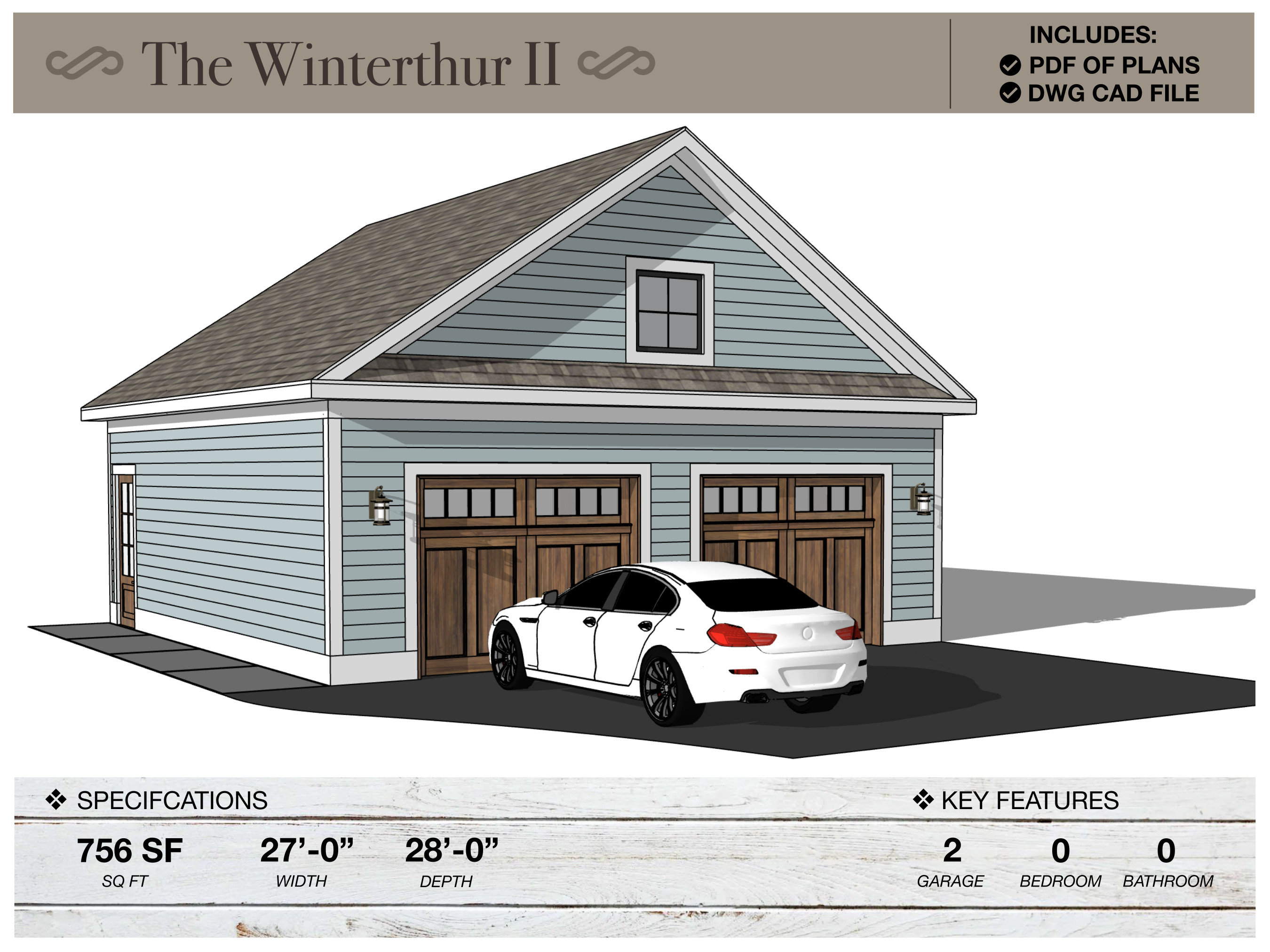 Armstrong Solarian 2 Car Garage Conversion Plans