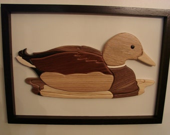 Duck Wood Intarsia - Etsy