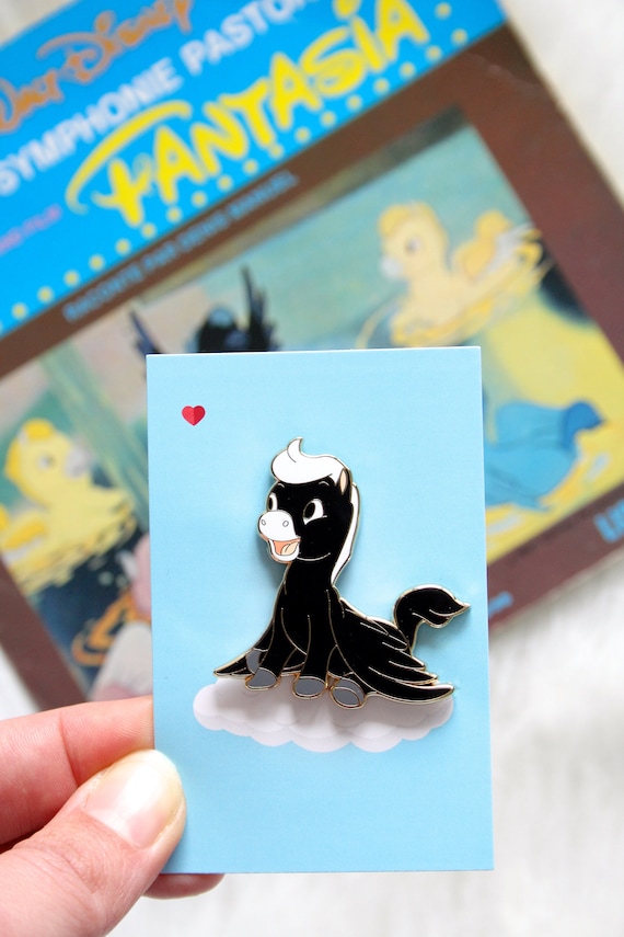 Pin's Black Pegasus Fantasia | Etsy