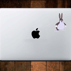 Big Chungus Vinyl Sticker or Magnet | Laptop Stickers | MacBook ...
