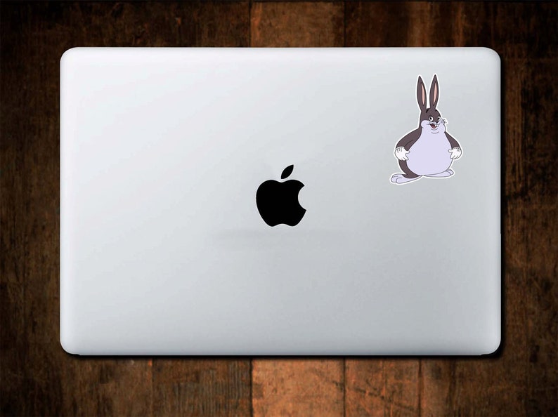 Big Chungus Vinyl Sticker or Magnet Laptop Stickers | Etsy