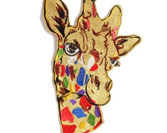 Large Giraffe Patch - Etsy
