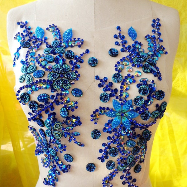 Rhinestone Applique - Etsy Canada