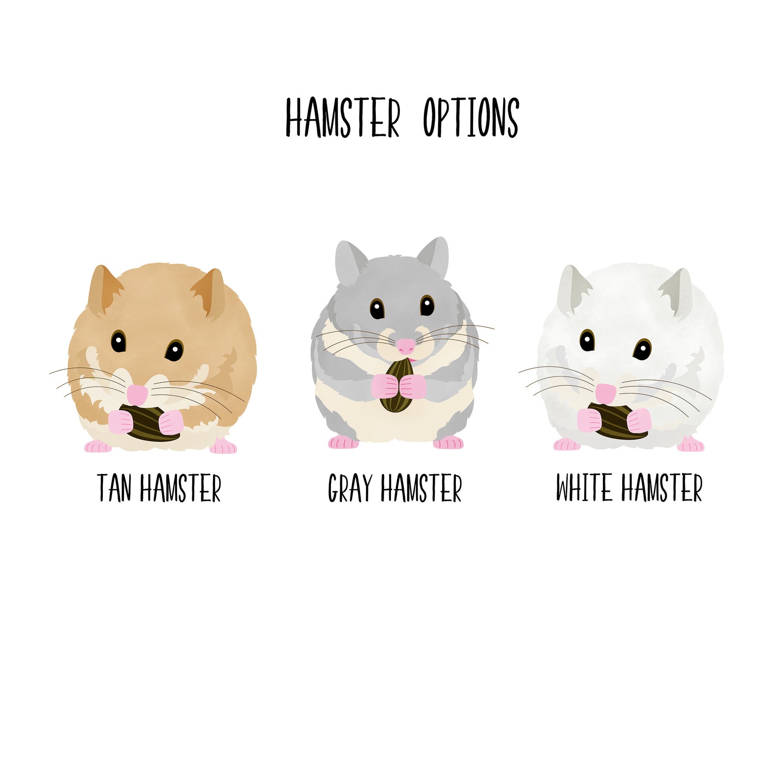 Personalized Hamster Cage Name Plate – Custom Name Tag for Small Pets ...