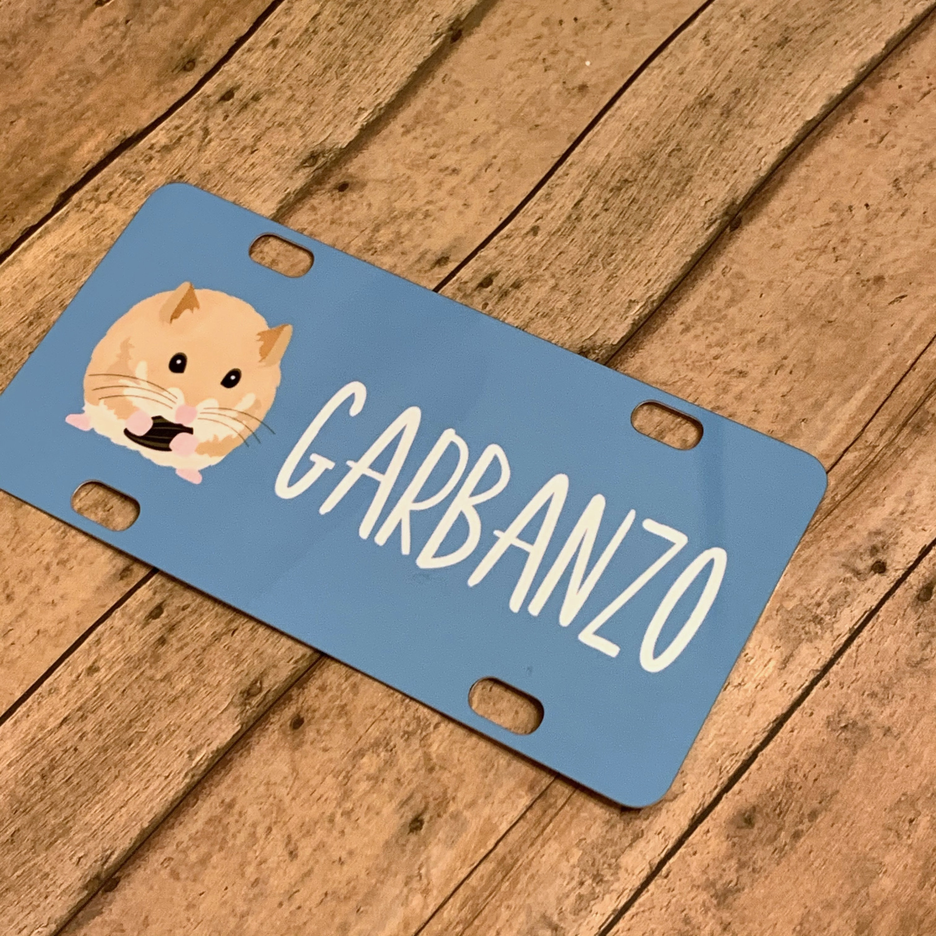 Personalized Hamster Cage Name Plate – Custom Name Tag for Small Pets ...