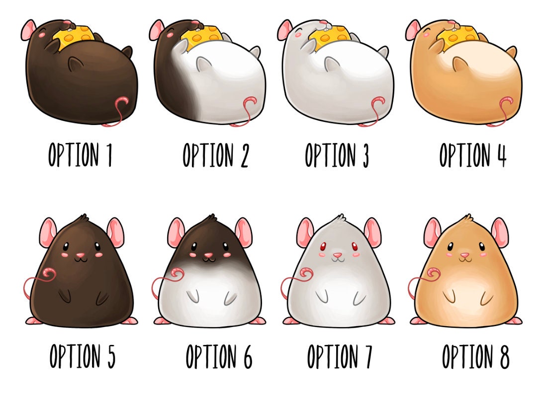 Personalized Rat or Mouse Name Plate Tag Small Animal Cage - Etsy