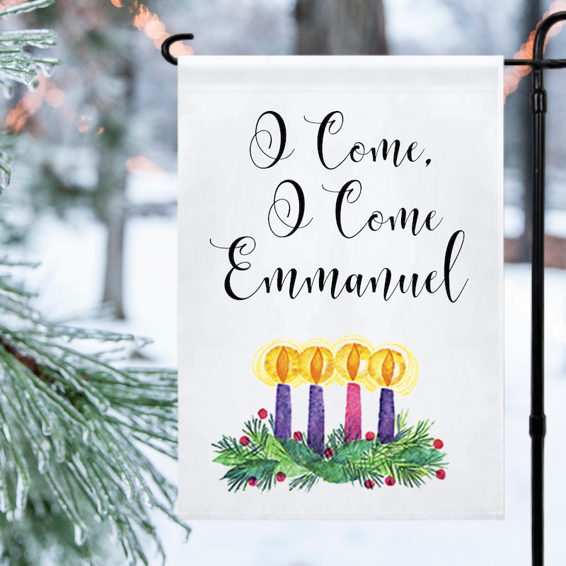 Advent Flag for House - Etsy