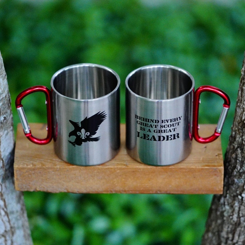 Boy Scout Leader Carabiner Camp Mug Scout Leader Gift Etsy boy-scout-leader-carabiner-camp-mug-scout-leader-gift-etsy