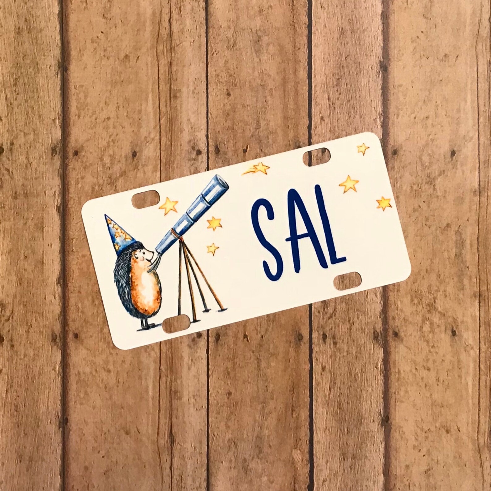 Personalized Hedgehog Name Plate / Hedgehog Sign / Cage - Etsy