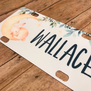 Personalized Floral Rabbit Hutch Sign / Rabbit Mom Gift / Cage ...