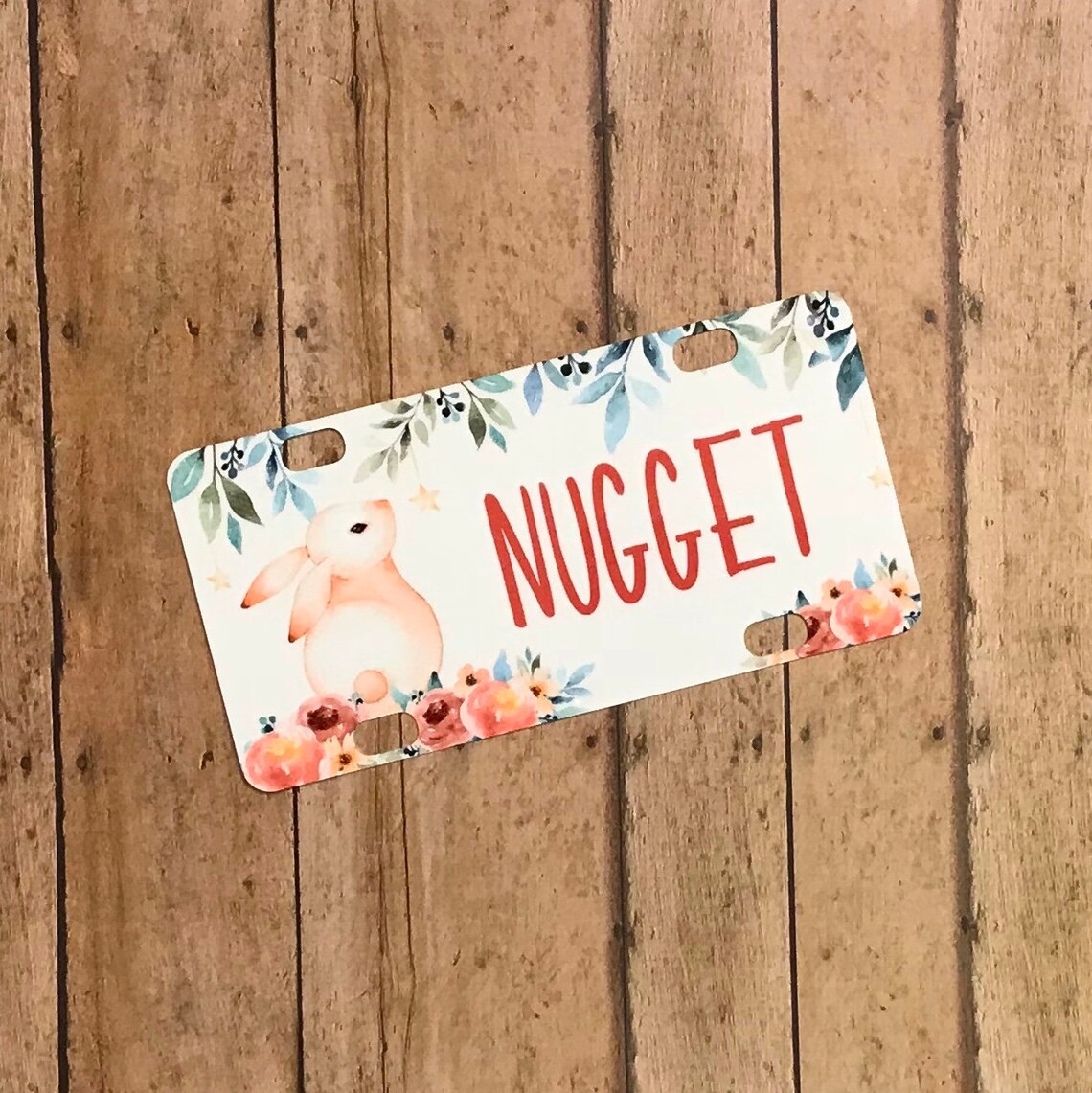 Personalized Floral Rabbit Hutch Sign / Rabbit Mom Gift / Cage - Etsy