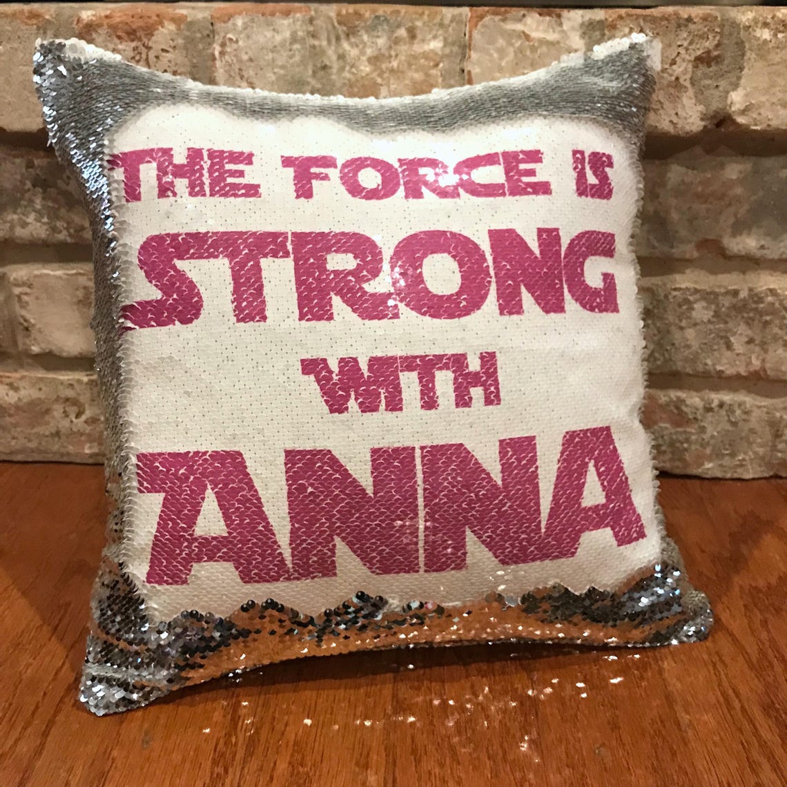Personalized Star Wars the Force is Strong Mermaid Sequins | Etsy