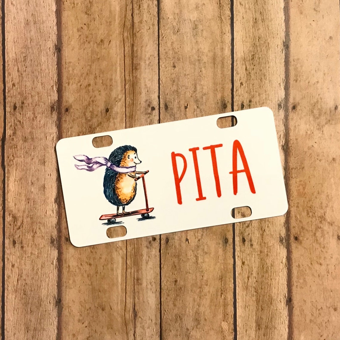 Personalized Hedgehog Name Plate / Hedgehog Sign / Cage - Etsy
