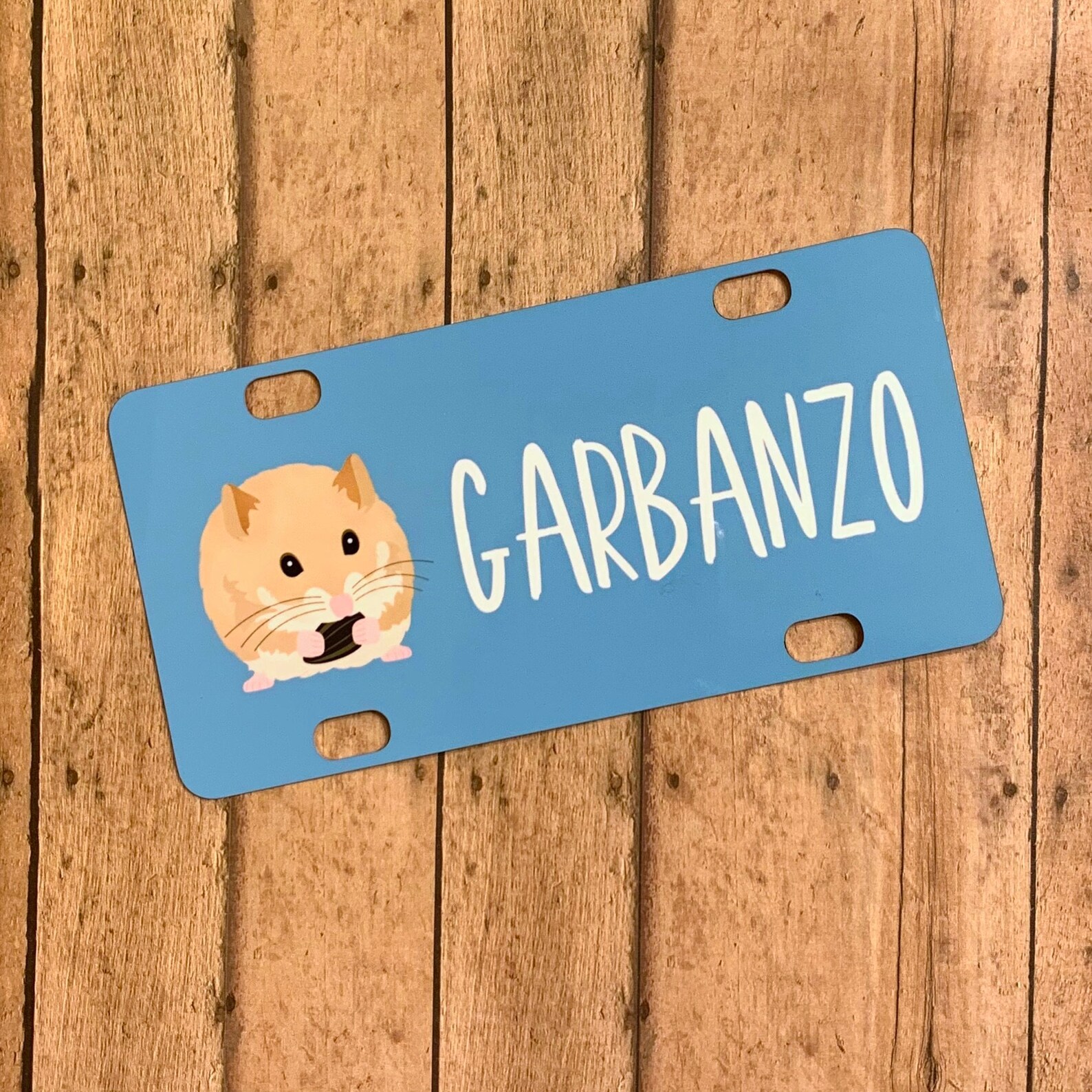 Personalized Hamster Cage Name Plate – Custom Name Tag for Small Pets ...