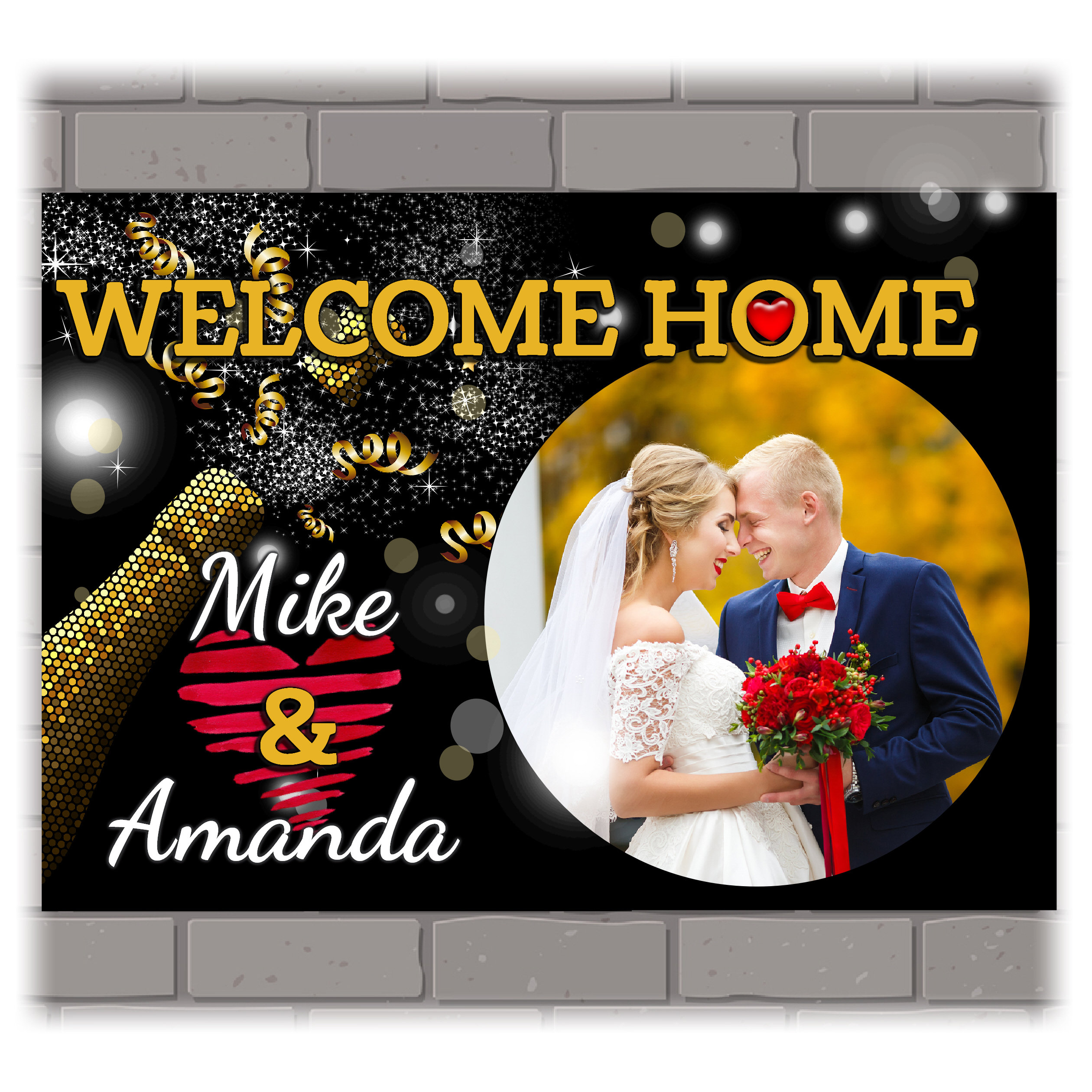 Personalised Welcome Home Poster Banner Any Occasion | Etsy