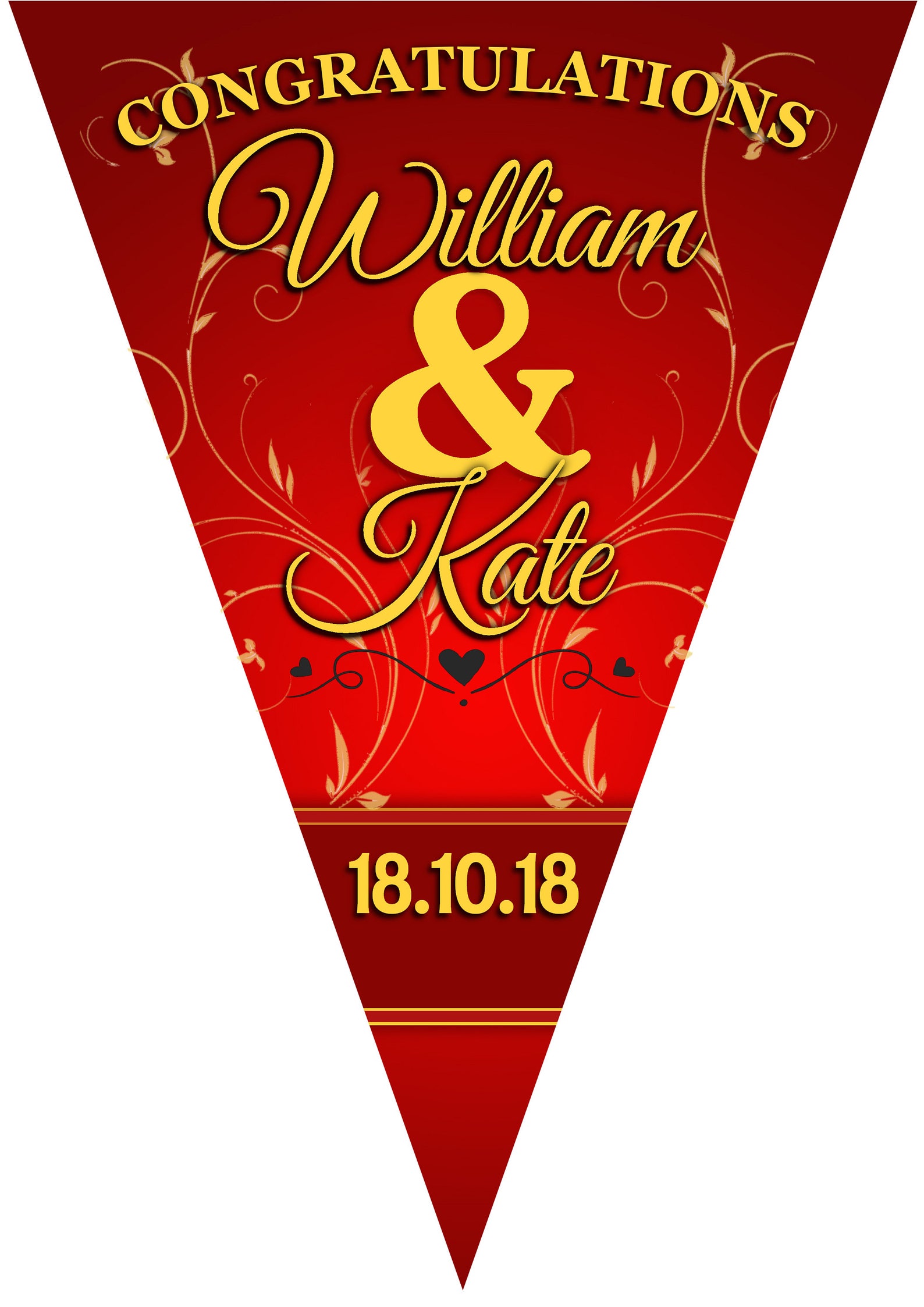 Personalised Congratulations Wedding Engagement Flag Banner - Etsy