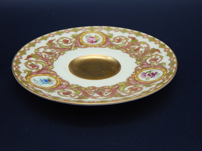 A Royal Worcester Porcelain Cabinet Cup and Saucer Duo | Etsy