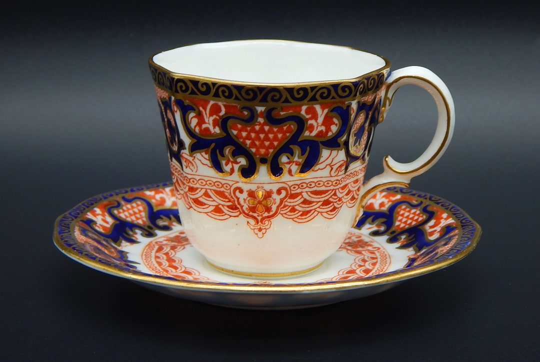 A Royal Crown Derby Pattern 4651 Coffee Can and Saucer - Etsy