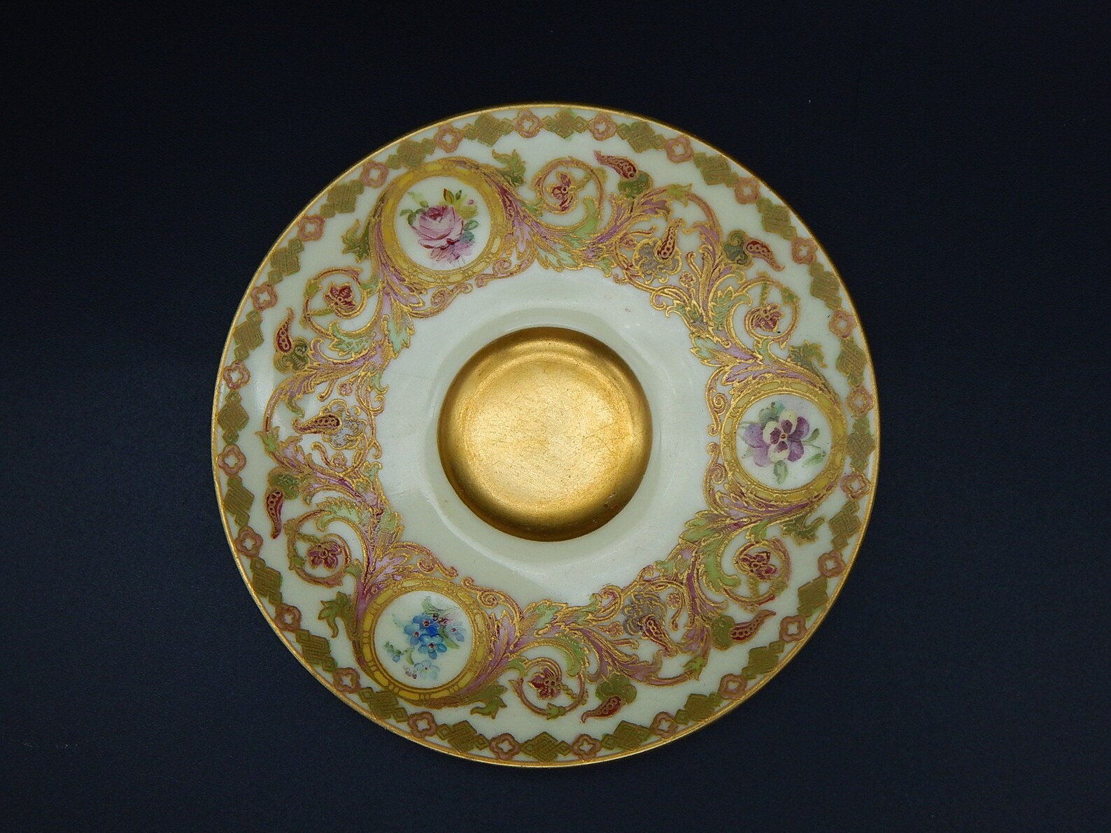 A Royal Worcester Porcelain Cabinet Cup and Saucer Duo | Etsy