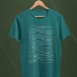 Cascade Mountain Range Tshirt Premium Triblend Tee Oregon - Etsy