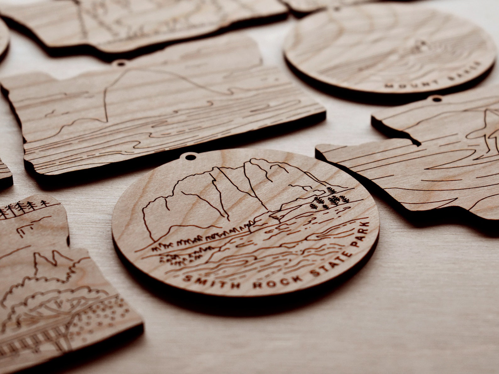 Mt Baker Christmas Ornament Bellingham WA Washington Gift | Etsy