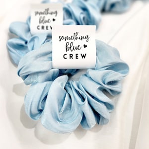 Something Blue Crew, Blue Wedding, Blue Scrunchie, Something Blue Crew ...