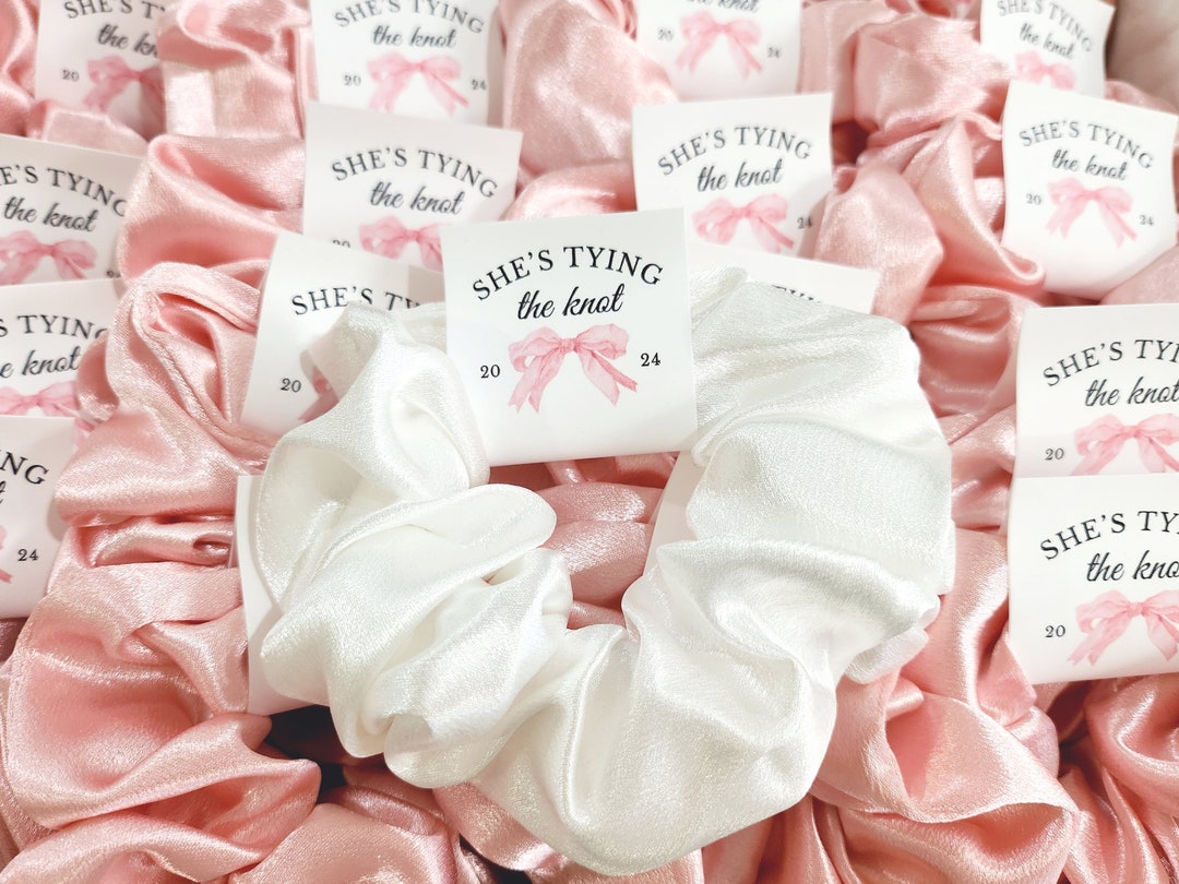Pink Bow Bridal Shower, Bow Theme Shower, Bow Bachelorette Party Favors, Tying the Knot, Pink ...