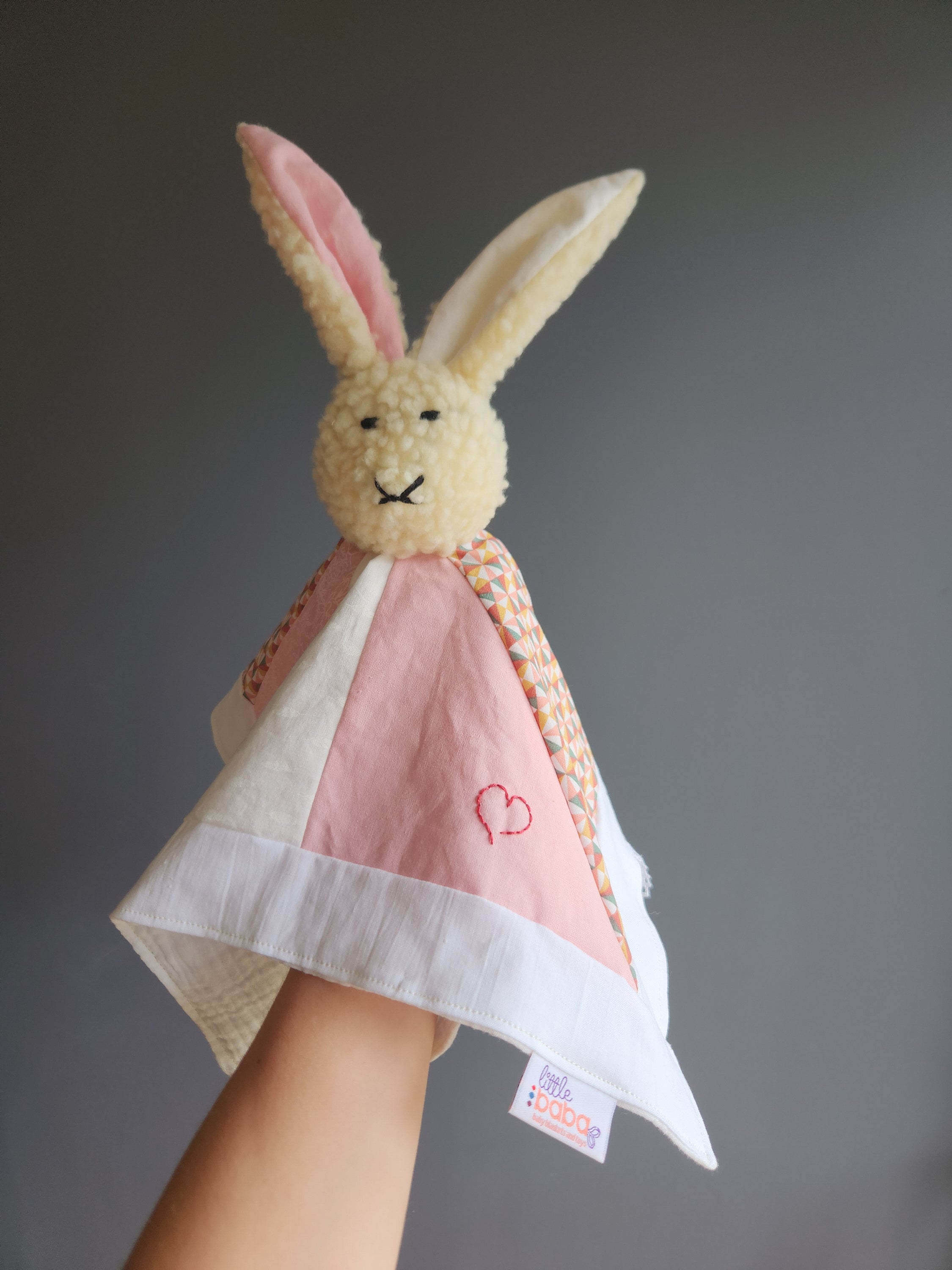 Bunny Comforter for Baby Girlnewborn Gift Unique Baby Shower - Etsy UK