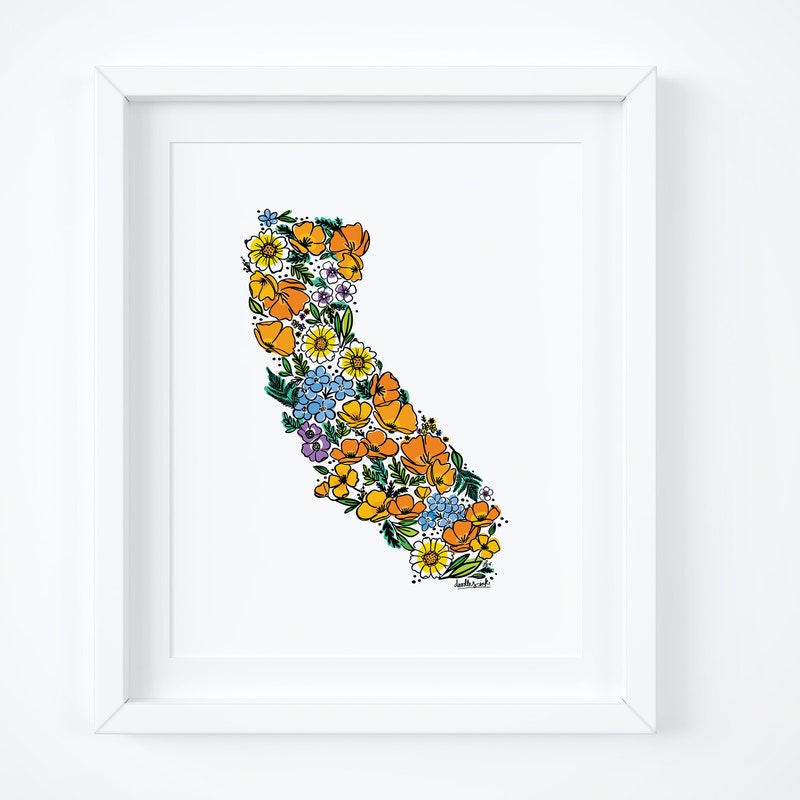 California Wall Art - Etsy