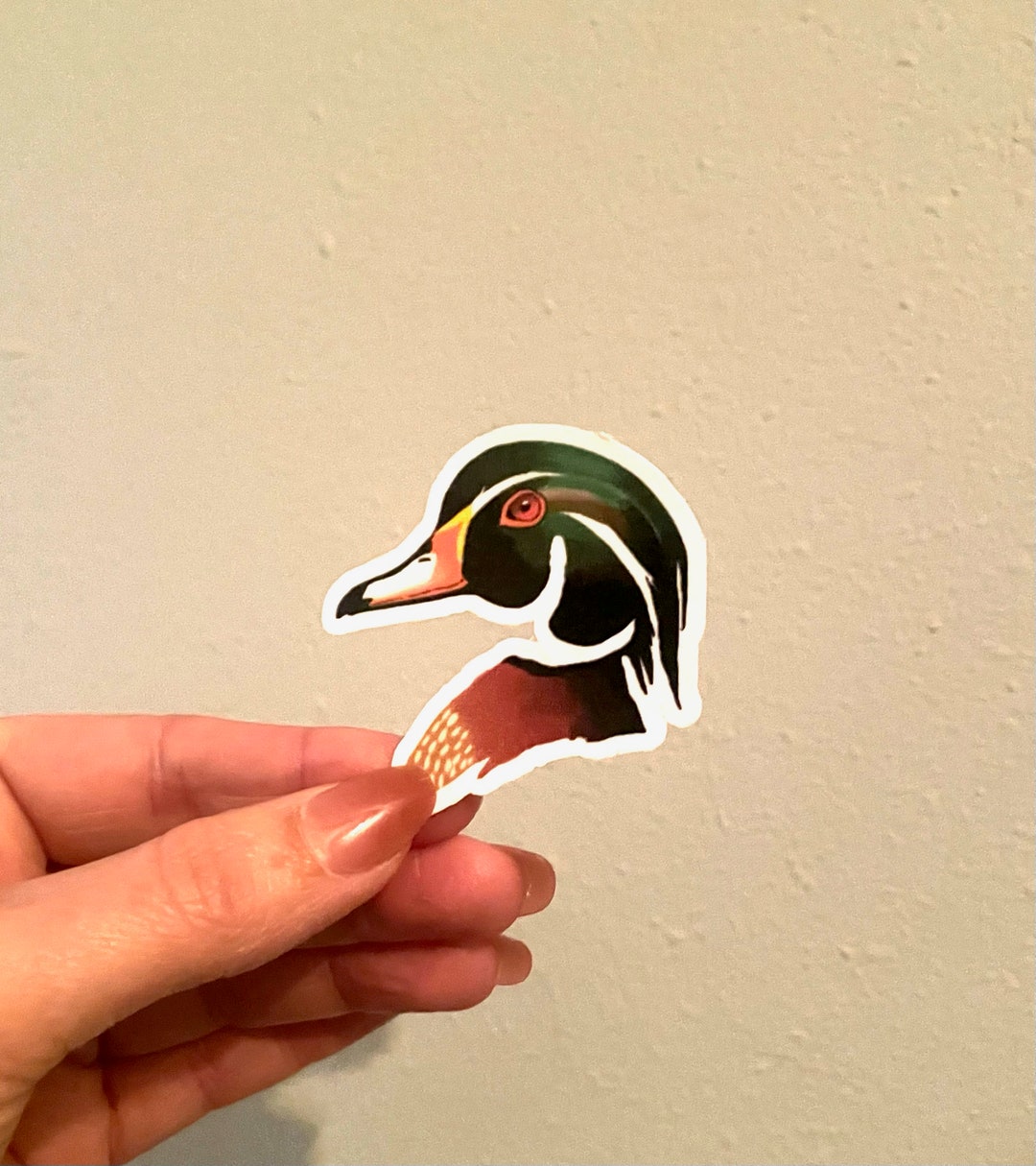 Wood Duck Sticker Waterproof Vinyl Sticker Kindle/decal/laptop/gift ...