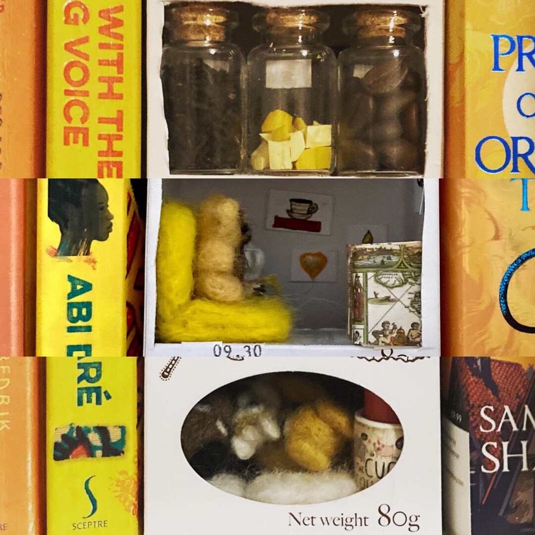 Mouse House Book Nook Shelf Insert - Etsy