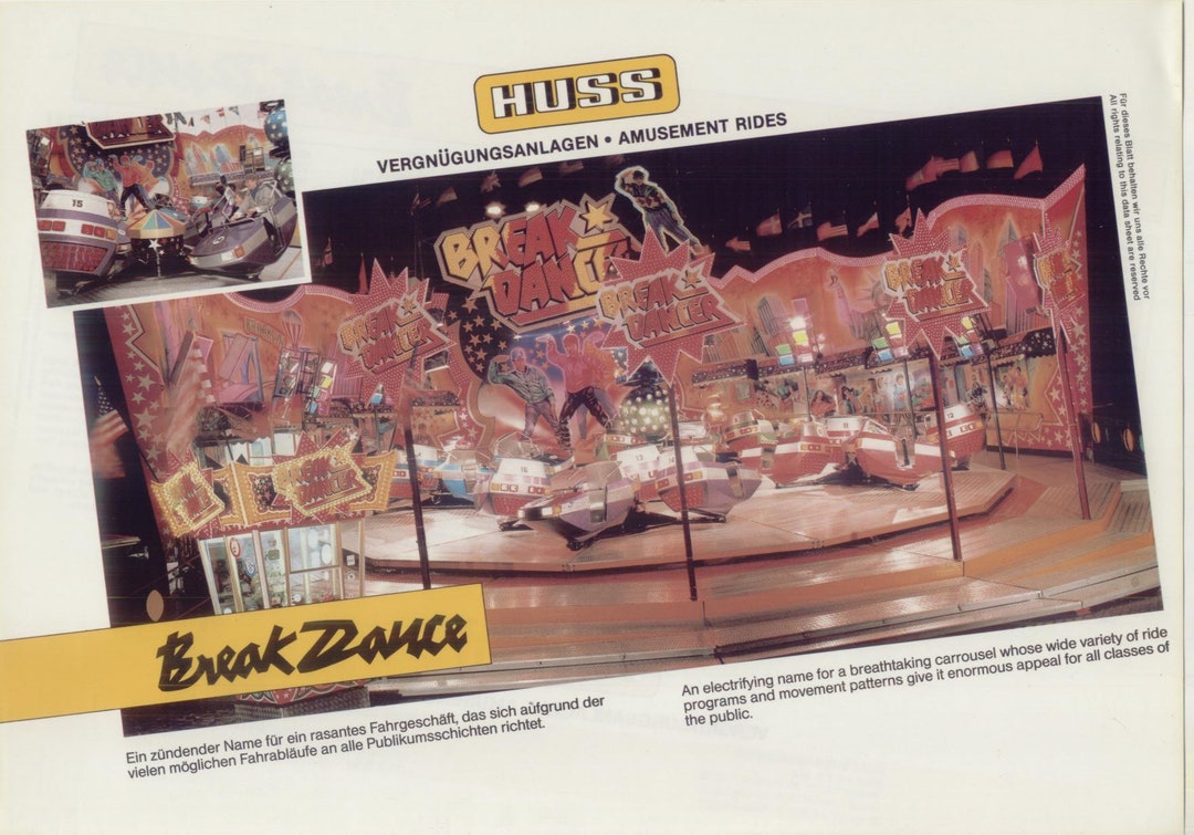 1985 HUSS Rides: Product Profiles Digital Restoration - Etsy