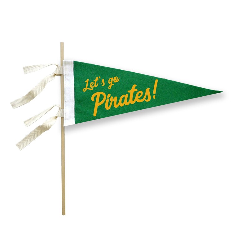 SPORTS TEAM Let's Go Pennant Gift Set - Etsy
