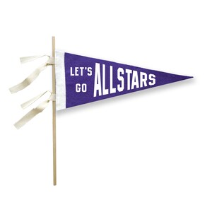 SPORTS TEAM Let's Go Pennant Gift Set - Etsy