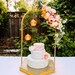Wedding Cake Stand, Boho Cake Stand, Classy Cake Stand, Gold Cake Stand ...