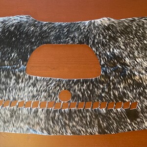 Cowhide Dashboard Cover - Etsy