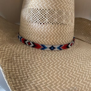 Patriotic Style – USA Diamond Hat Band 1/2” Wide - Etsy