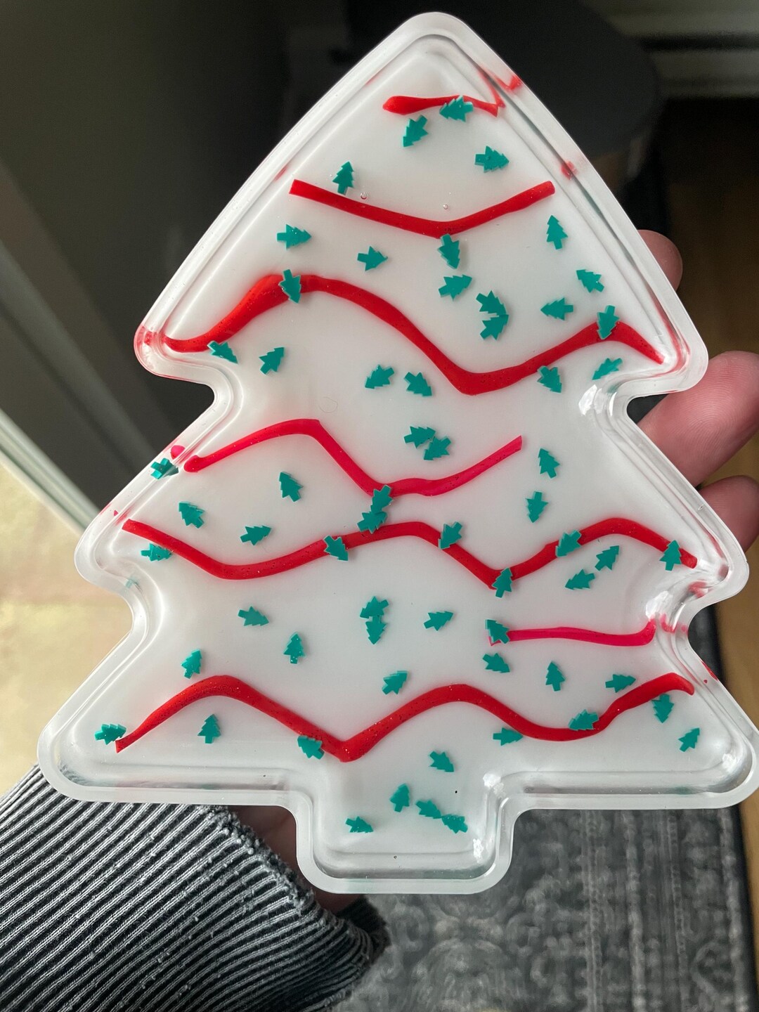THE Holiday Gift Little Debbie Christmas Tree Inspired Resin Trinket ...