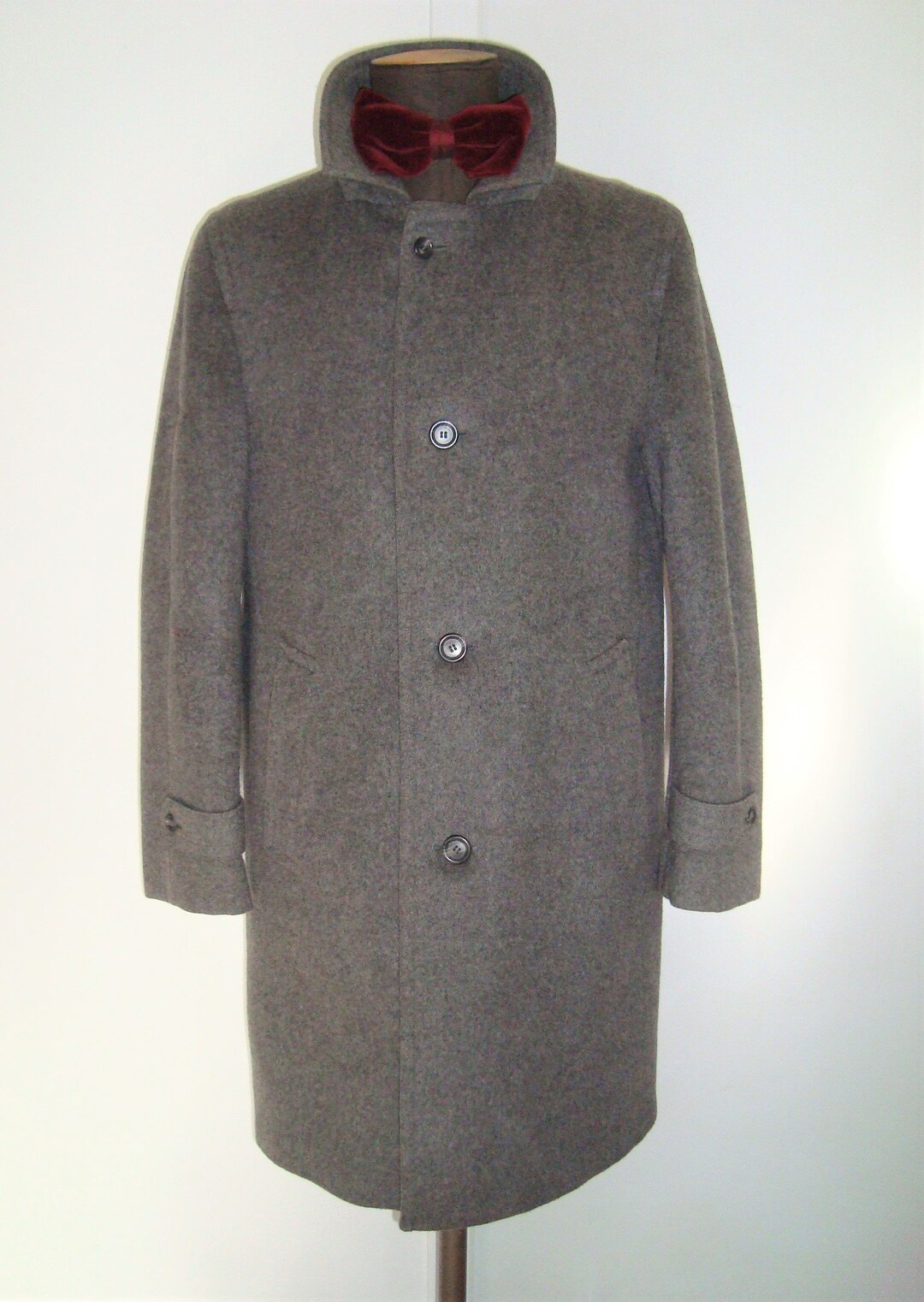 Men's Coat Odermark Loden Tyroler Grey Size 48 - Etsy
