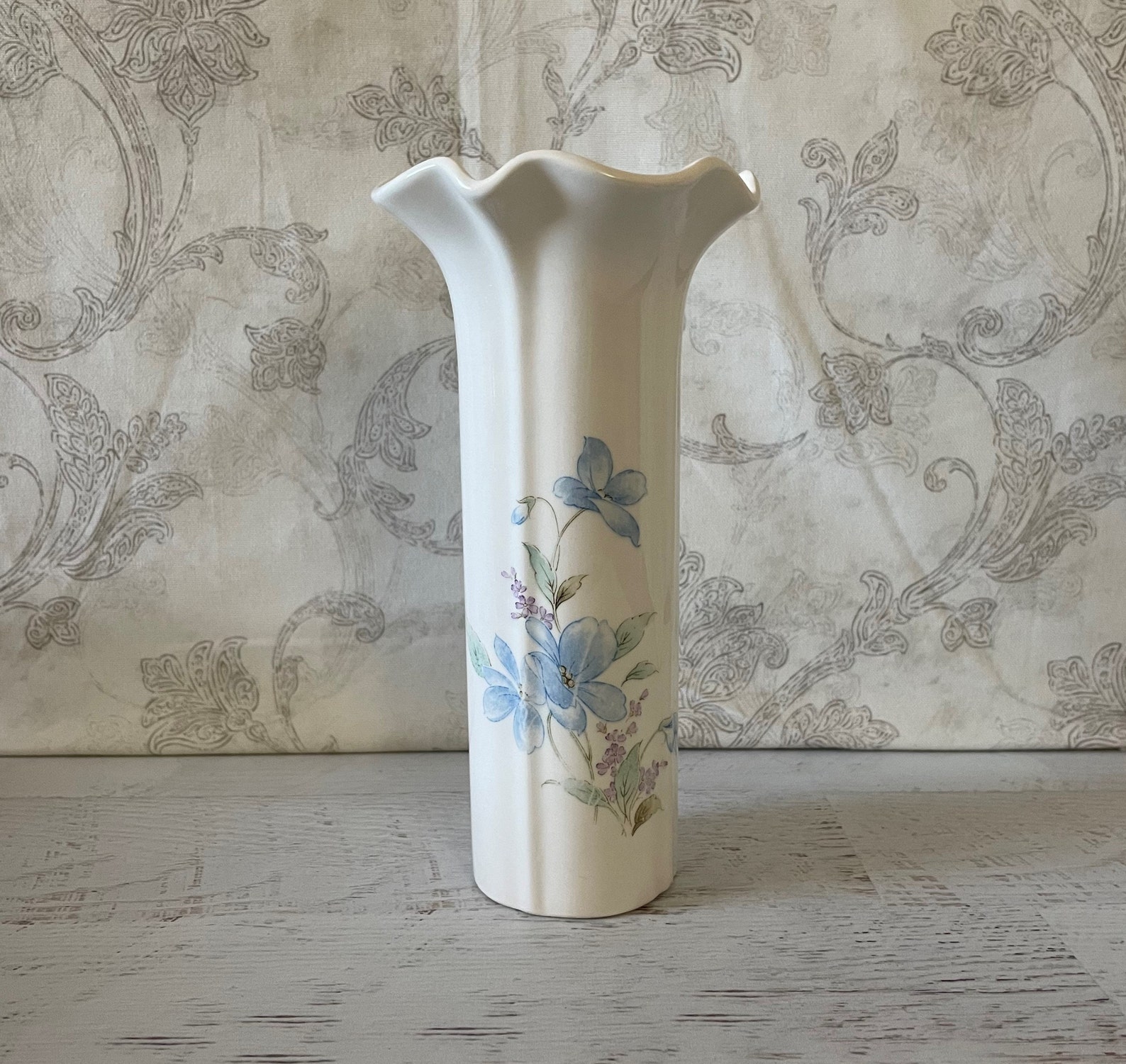 Vintage Toyo Floral Flower Vase Spring Breeze Pastel | Etsy
