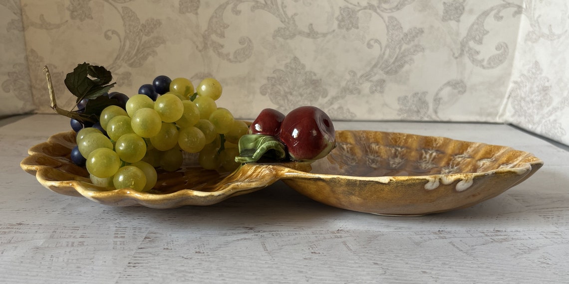 Wade of California Pottery Apple Double Serving Platter, #716 USA ...