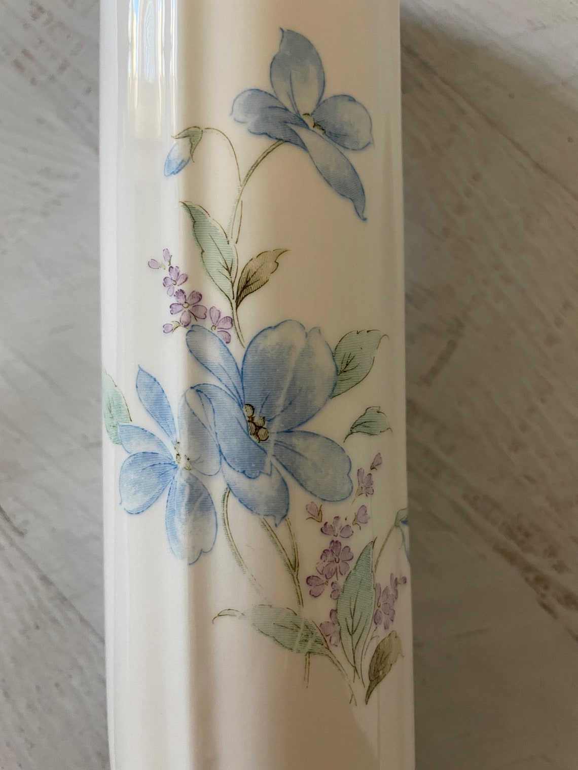 Vintage Toyo Floral Flower Vase Spring Breeze Pastel | Etsy