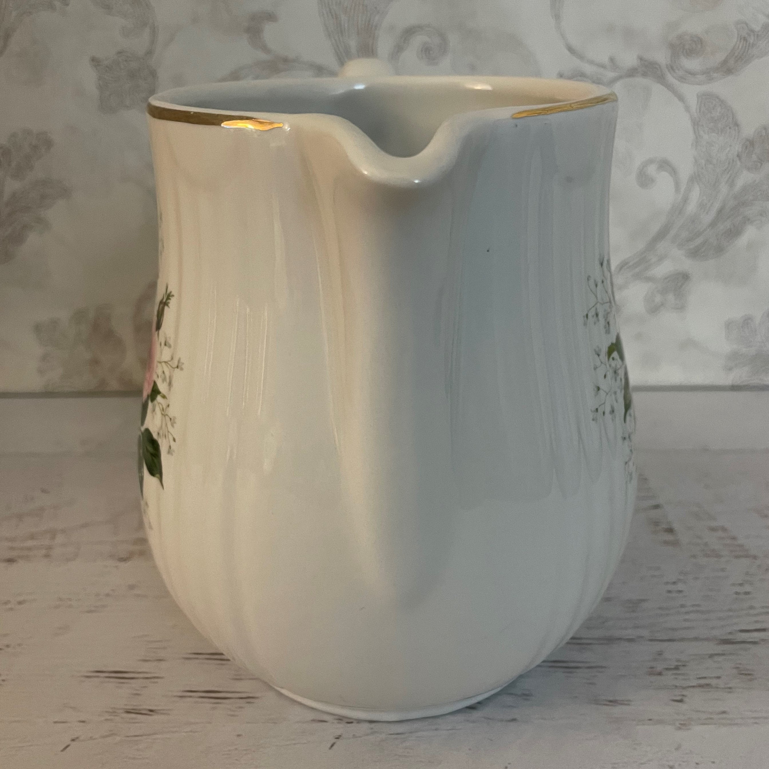Vintage Hall Pitcher Rayed Jug Heather Rose 40 Ounces USA - Etsy