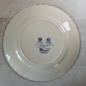 Johnson Brothers Dinner Plates, Set of 4 Coaching Scenes, Blue and ...