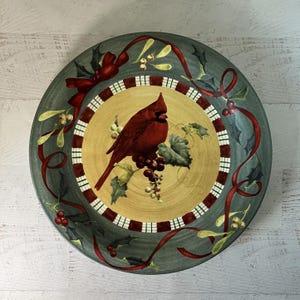 Lenox Cardinal Dinner Plate, Winter Greetings Everyday, Replacement ...
