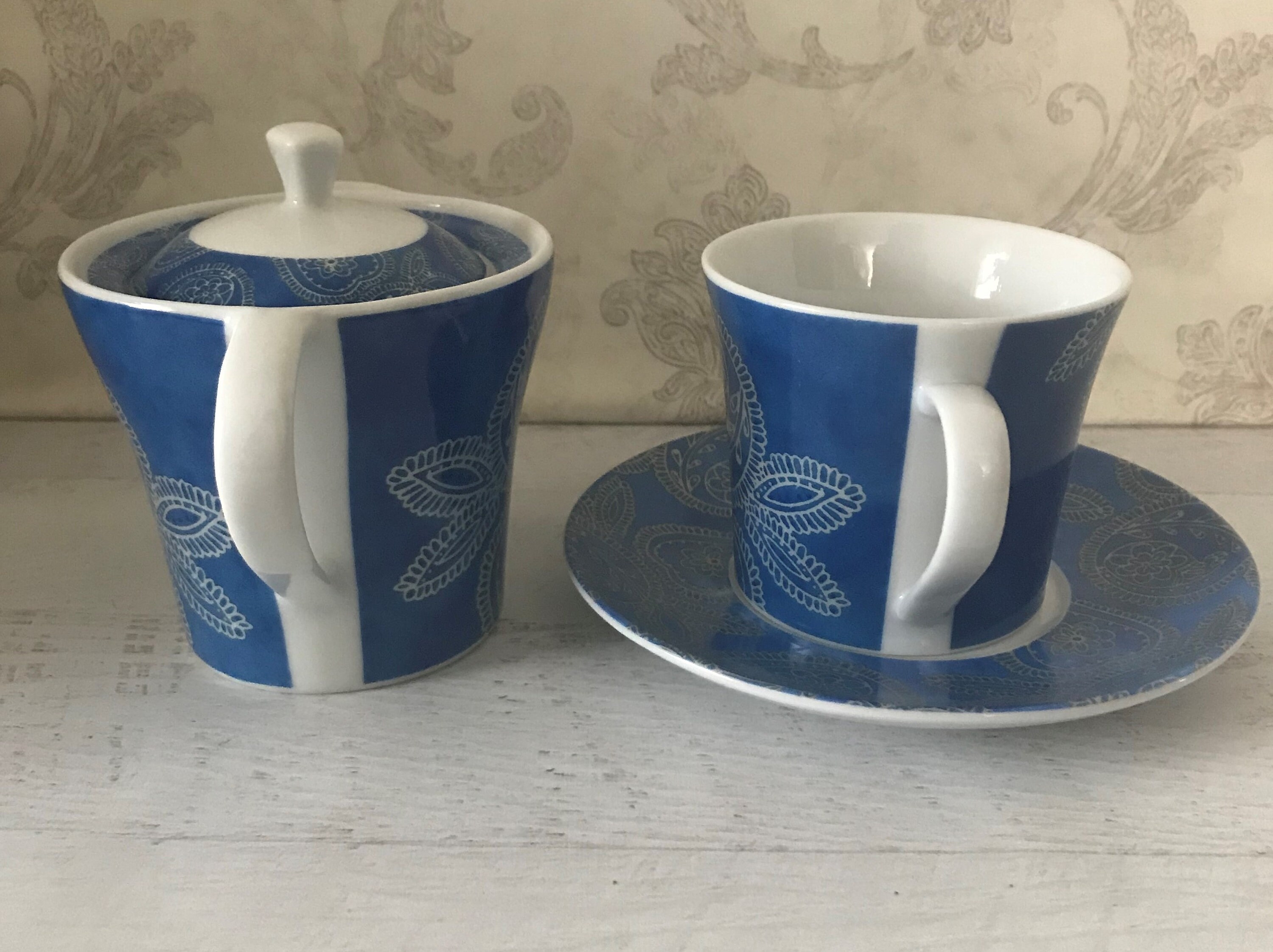Vintage Personal Teapot and Tea Cup Set From Multiplechoice - Etsy