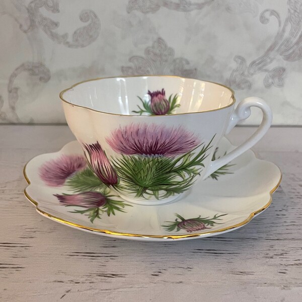 Thistle Tea Cup - Etsy