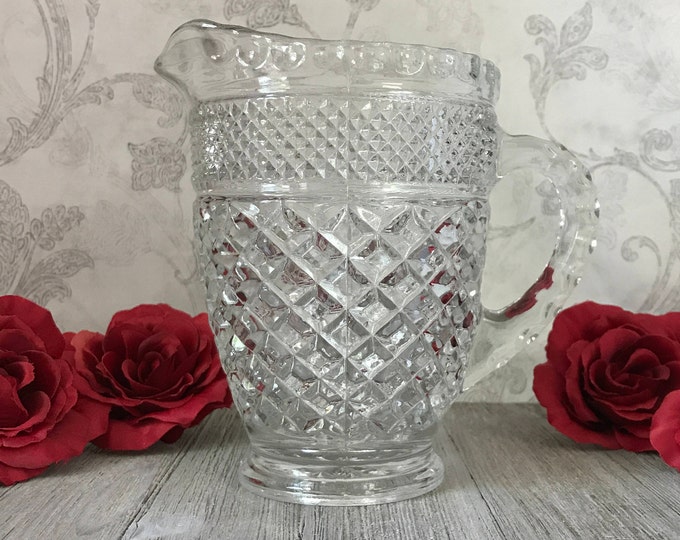 Wexford Pint Pitcher, Small Pitcher, Vintage Anchor Hocking Glass - Etsy