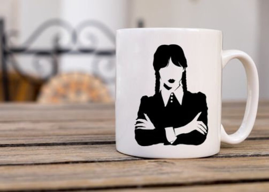 Wednesday Addams Vinyl Decal or Vinyl Sticker - Etsy